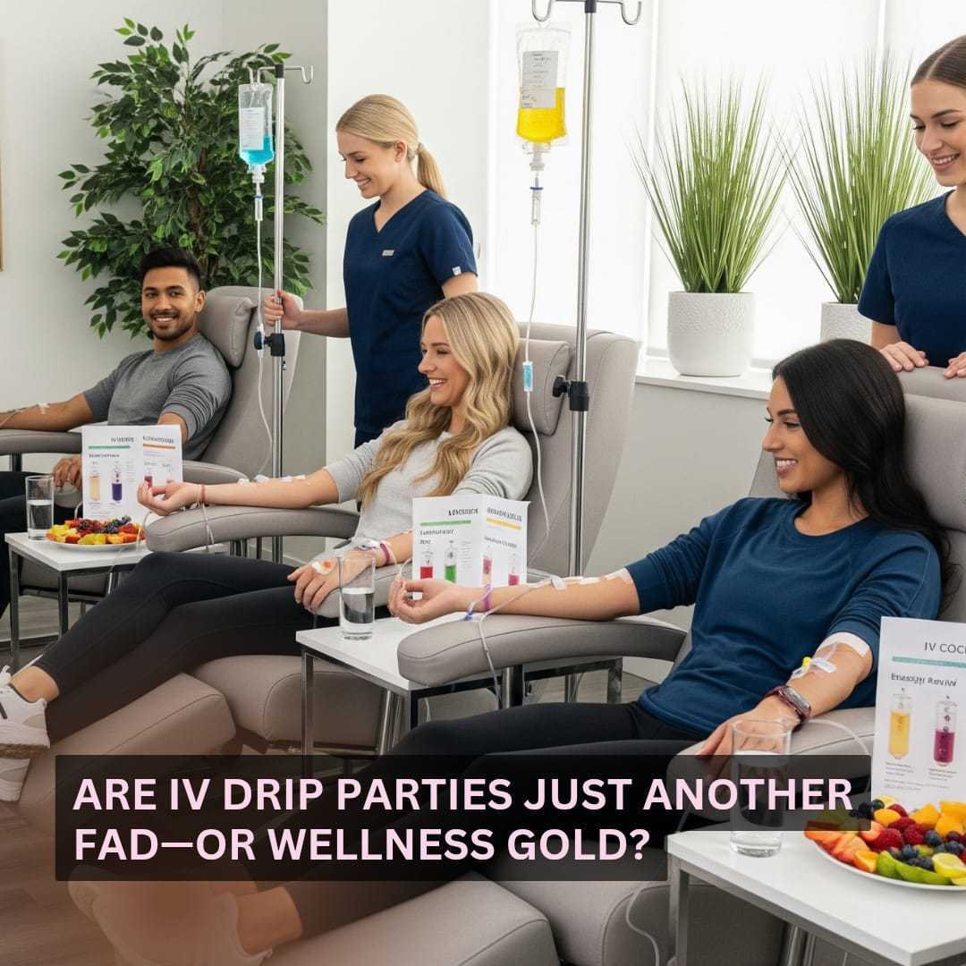 Are IV Drip Parties Just Another Fad—or Wellness Gold? - PURE Medical Spa