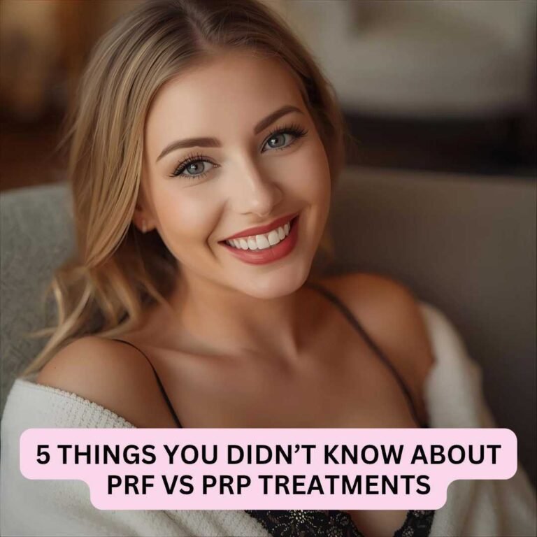 5 Things You Didn’t Know About PRF vs PRP Treatments - PURE Medical Spa