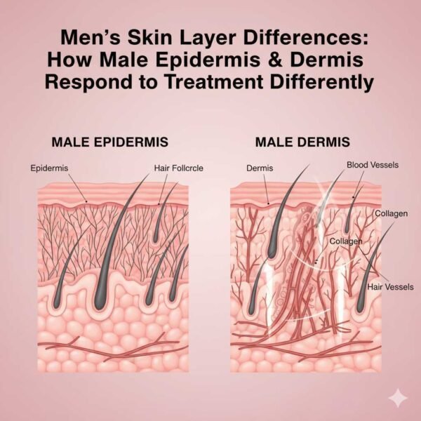 Men’s Skin Differences: Epidermis & Dermis Explained - PURE Medical Spa