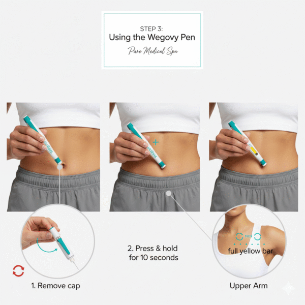 Using the Wegovy Injection Pen: A Step-by-Step Guide - PURE Medical Spa