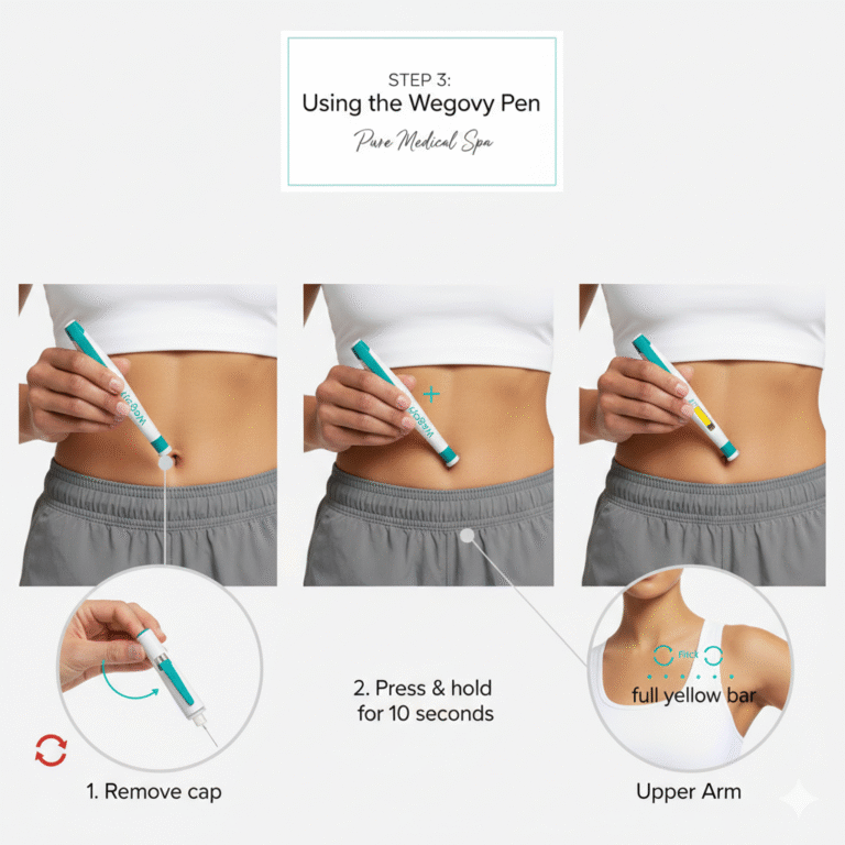 Using the Wegovy Injection Pen: A Step-by-Step Guide - PURE Medical Spa