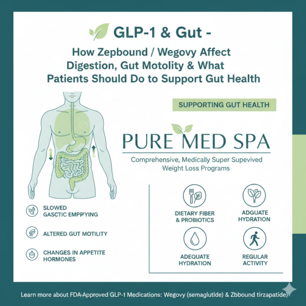 GLP-1 & Gut - How Zepbound /Wegovy Affect Digestion, Gut Motility ...