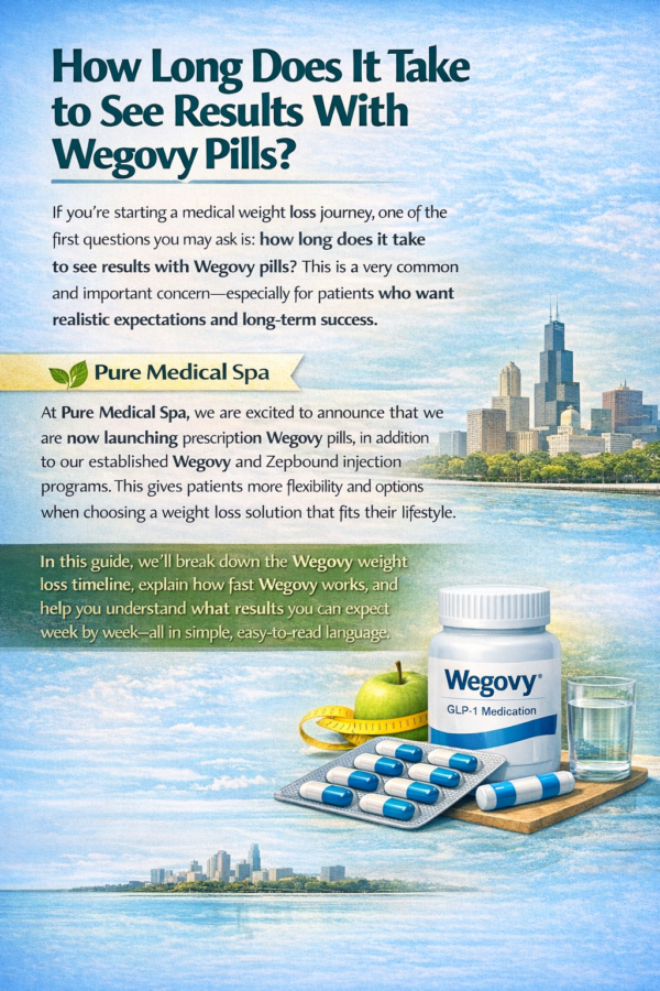 How Long Does It Take to See Results With Wegovy Pills? - PURE Medical Spa